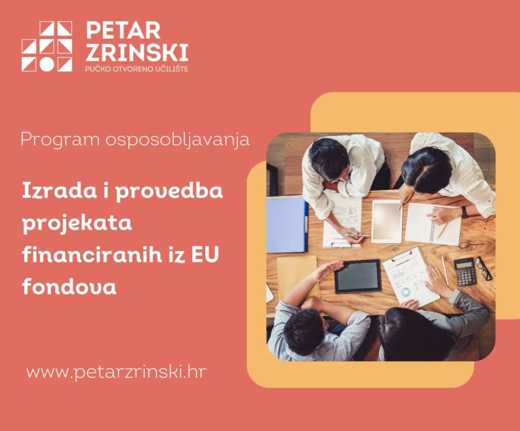 Izrada i provedba projekata iz EU fondova | Edukacija ONLINE